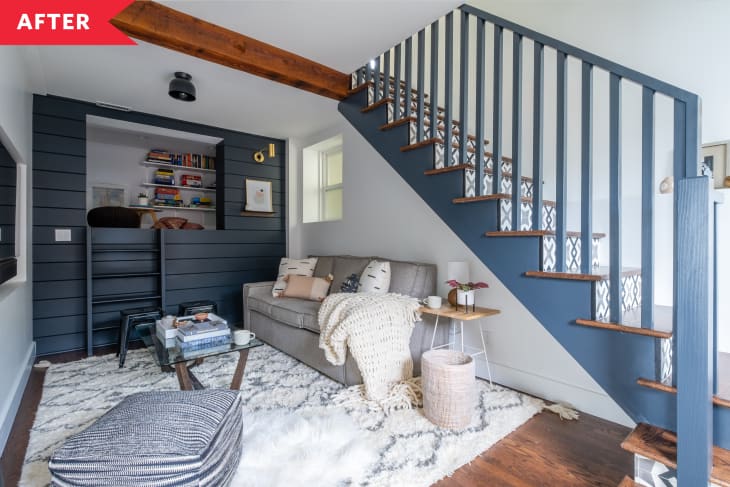 Remodeled Basement Guest Suite Lounge Photos | Apartment Therapy