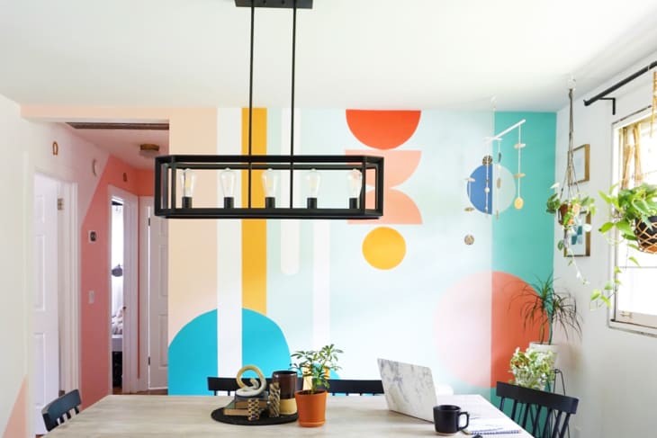 Geometric Wall Paint | Apartment Therapy