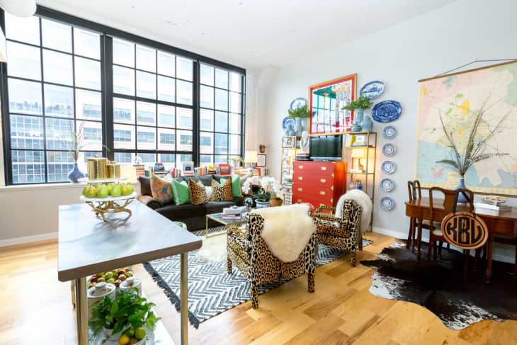 Small Maximalist Cincinnati Loft Photos | Apartment Therapy