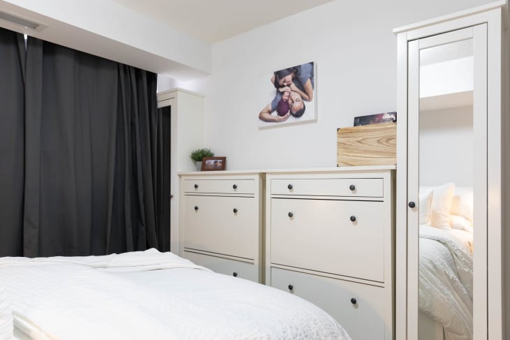 Organizing and Storage Ideas in a Toronto Condo Tour | Apartment Therapy