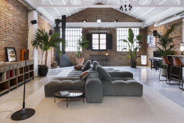 Warm Industrial Modern Spanish Loft Tour | Apartment Therapy