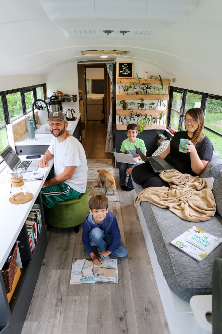 Converted School Bus Home on Wheels Photos | Apartment Therapy