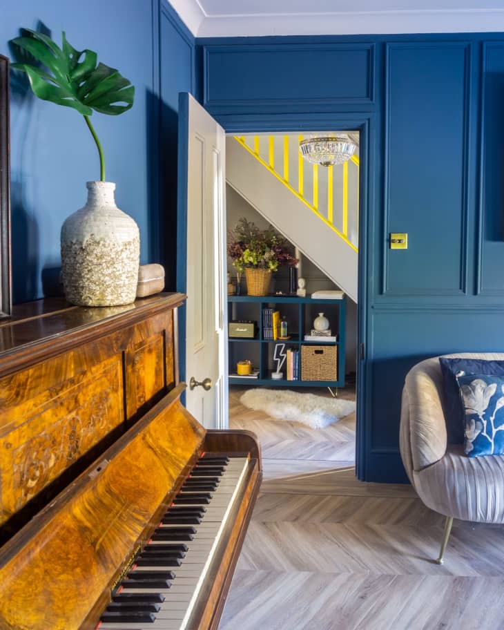 Beautiful Blue UK Home Tour Photos | Apartment Therapy