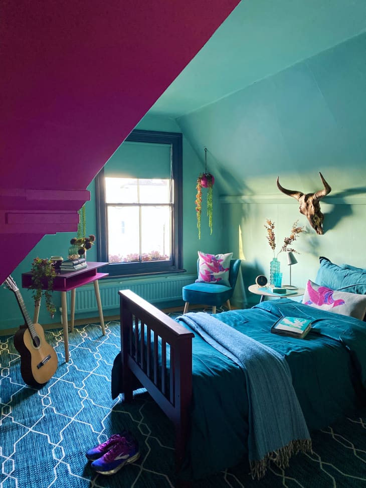 Anna Jacobs Colorful Rental UK Apartment Photos | Apartment Therapy