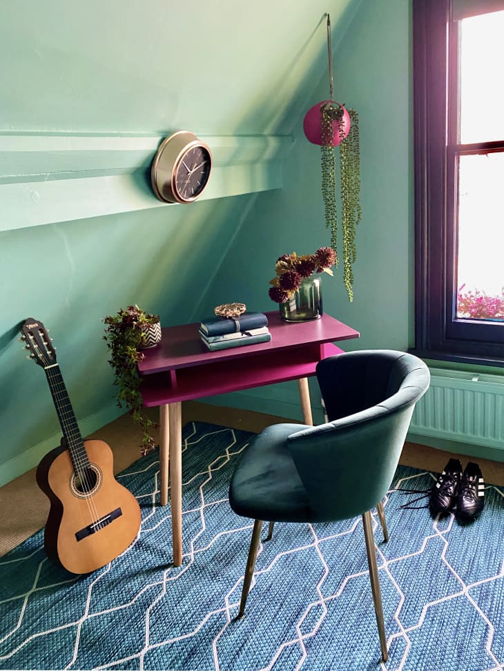 Anna Jacobs Colorful Rental UK Apartment Photos | Apartment Therapy