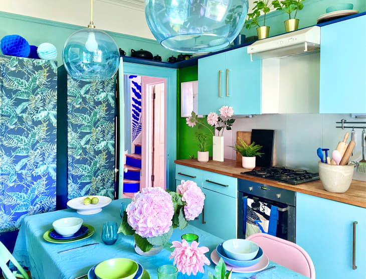 Anna Jacobs Colorful Rental UK Apartment Photos | Apartment Therapy