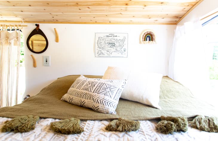 55 Square Foot Converted Van Home Tour Photos | Apartment Therapy