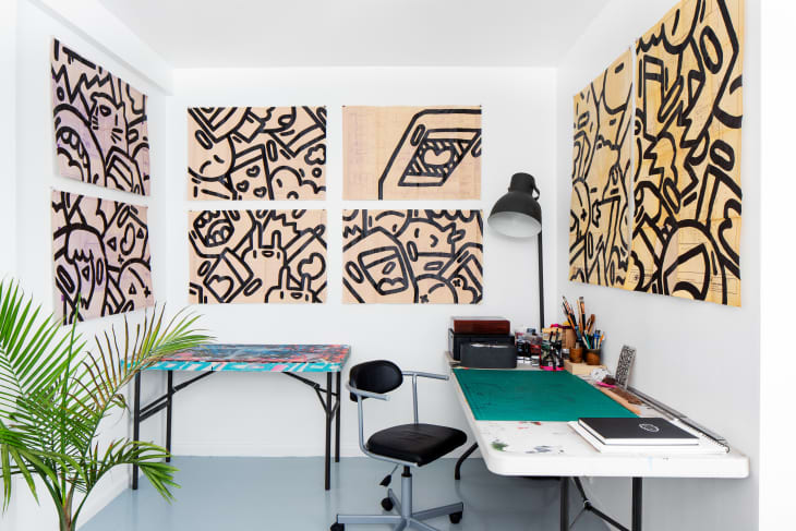 Artist Mike Han 660-Square-Foot Apartment Photos | Apartment Therapy