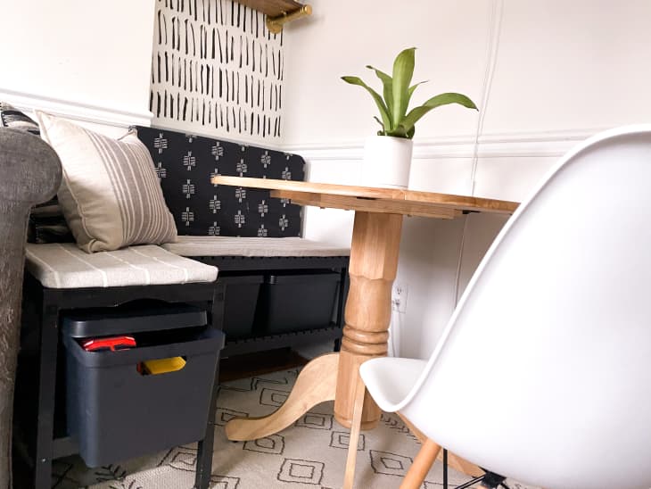 Breakfast Nook Idea For a Small Rental Apartment | The Kitchn