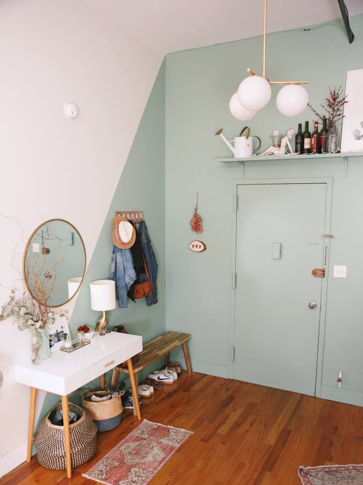 Loft Rental Apartment with DIY Paint Accents | Apartment Therapy