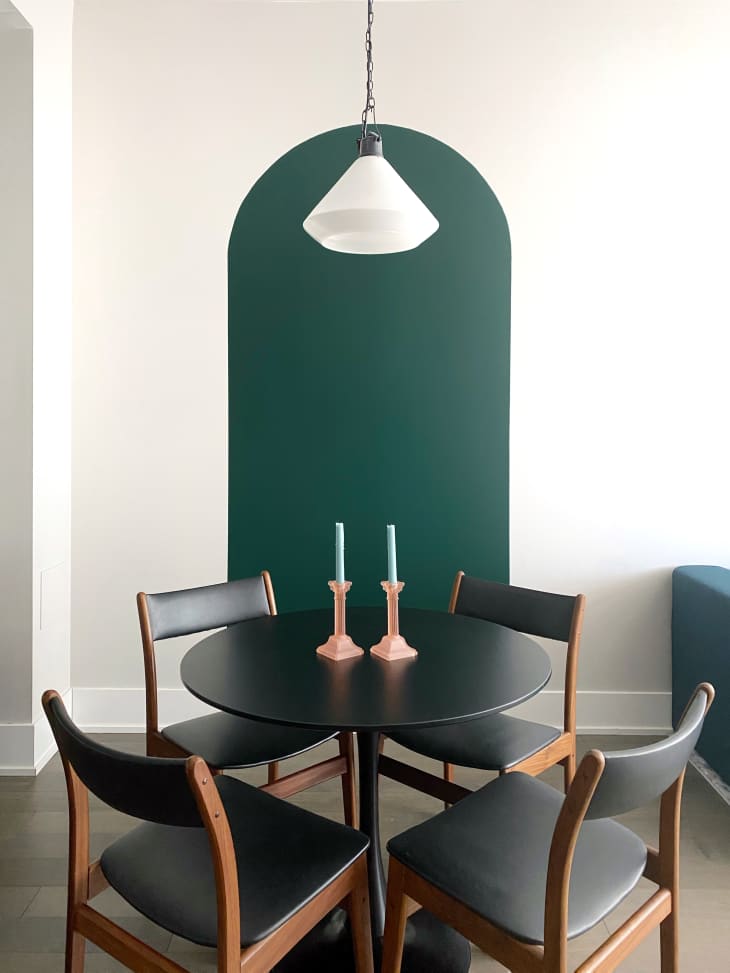 This Rental Shows How to Use DIY Color Blocking to Distinguish Living ...