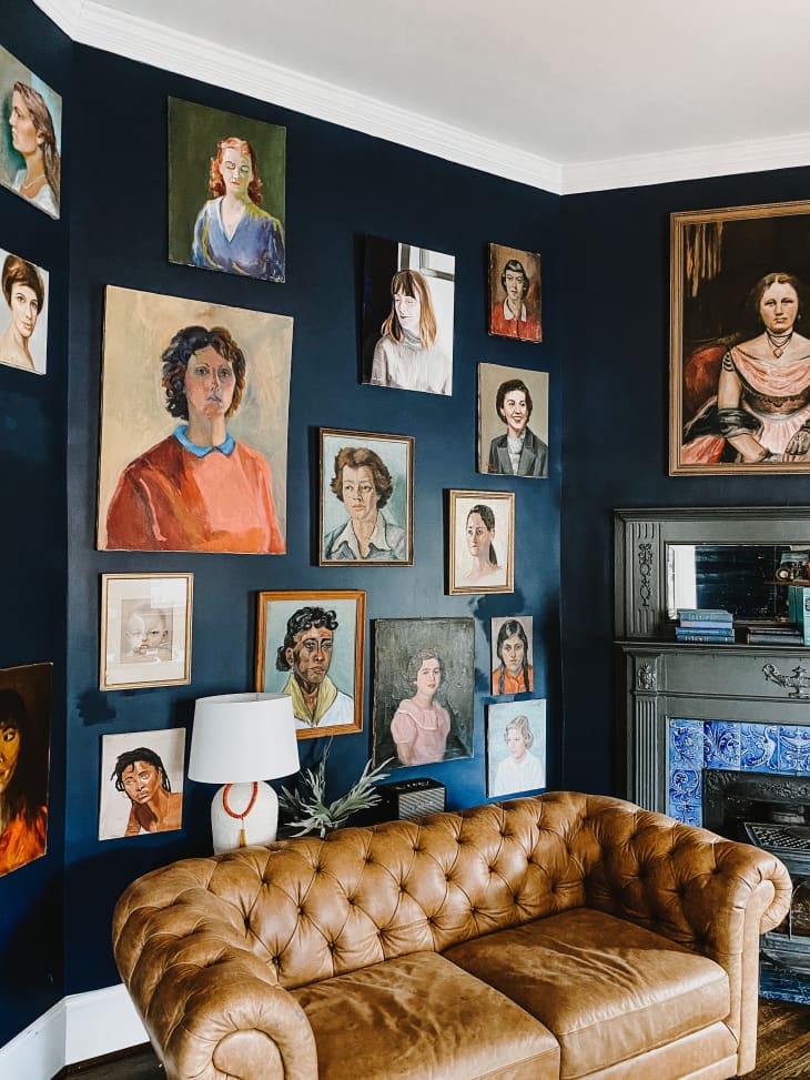 How to Decorate with Painted Portraits | Apartment Therapy