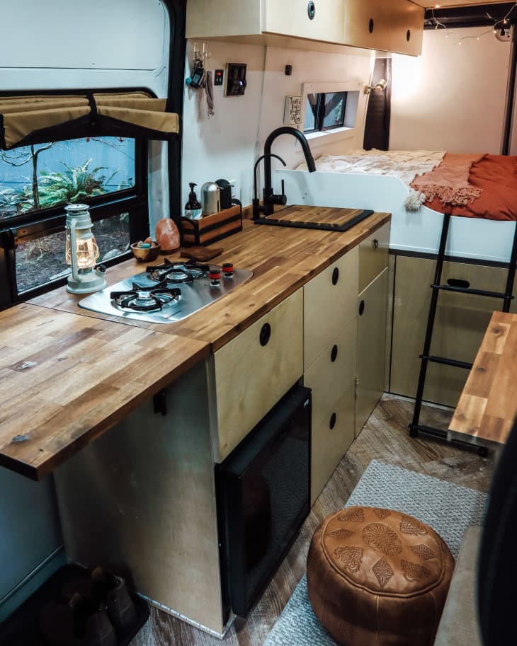 72-Square-Foot Van Conversion Home Photos | Apartment Therapy