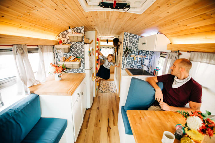 187-Square-Foot Converted Skoolie Tour Photos | Apartment Therapy