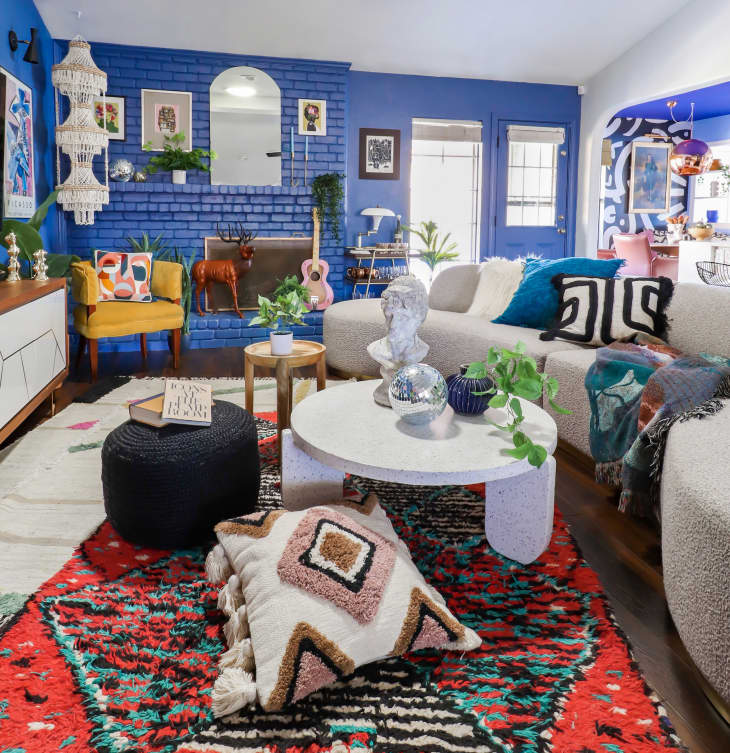 Colorfully Dramatic Maximalism Texas House Photos | Apartment Therapy