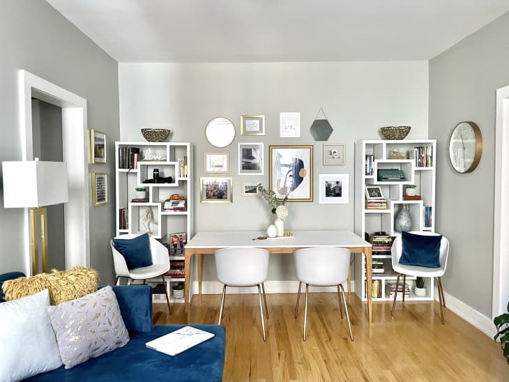 575-Square-Foot Brooklyn Rental Shows How Colors Can Soothe | Apartment ...