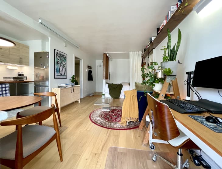 450-Square-Foot Studio Apartment Remodeling Tour Photos | Apartment Therapy