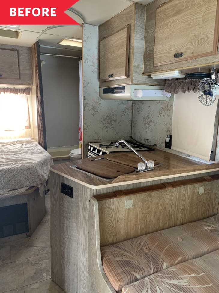 B&A: A Once-Dingy RV Was Transformed with Color, Texture, Paint, and ...