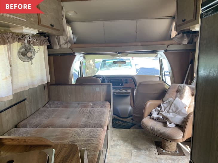 B&A: A Once-Dingy RV Was Transformed with Color, Texture, Paint, and ...