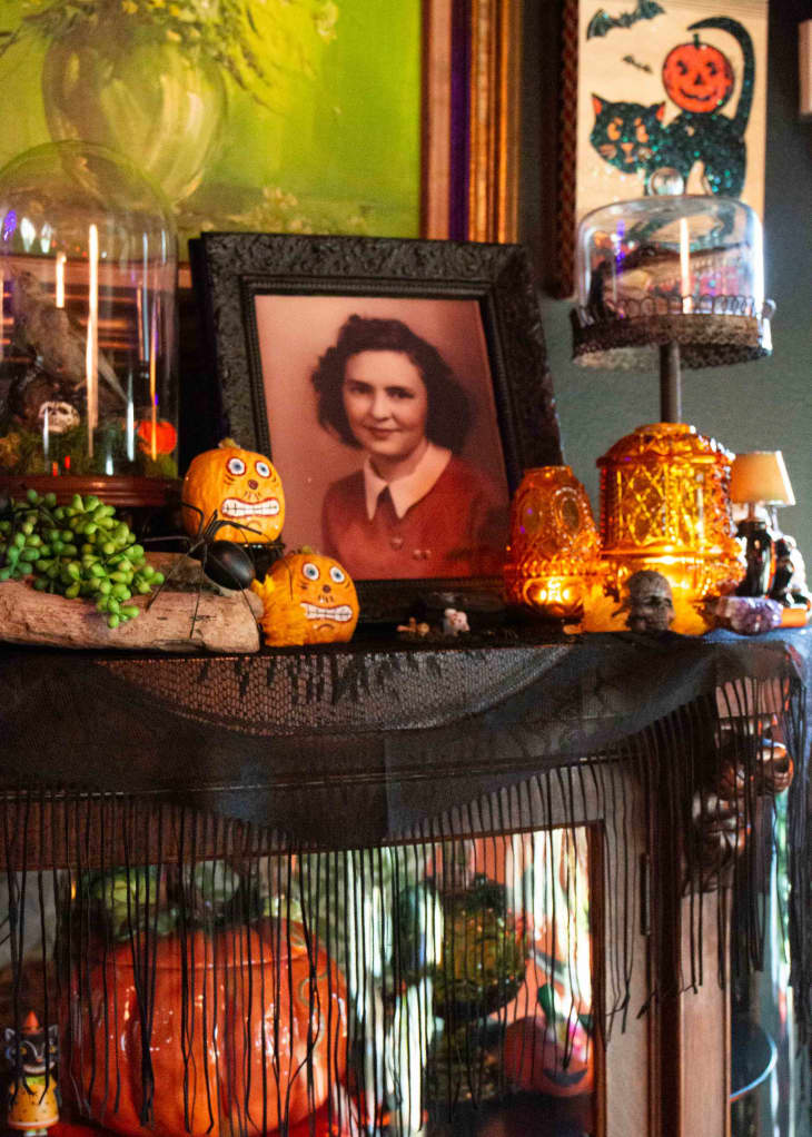 'The Moonlit Manor' Gothic Halloween House Tour Photos | Apartment Therapy