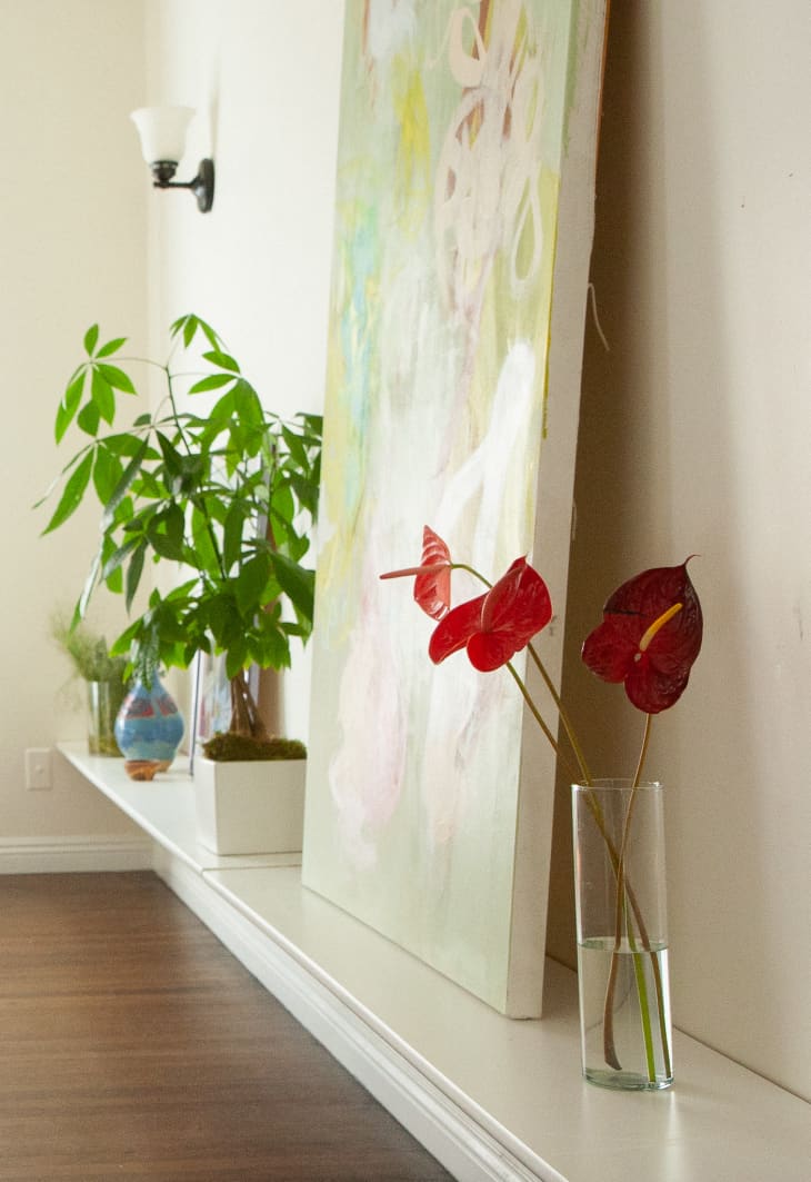 Where To Position a Picture Ledge On the Wall | Apartment Therapy