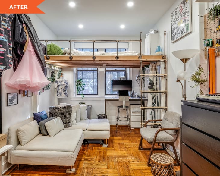 330-Square-Foot DIY Organized Apartment Tour Photos | Apartment Therapy