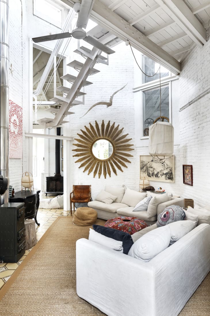 An All-White Converted Art Studio Makes a Charming Family Home ...