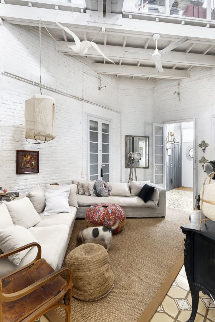 An All-White Converted Art Studio Makes a Charming Family Home ...