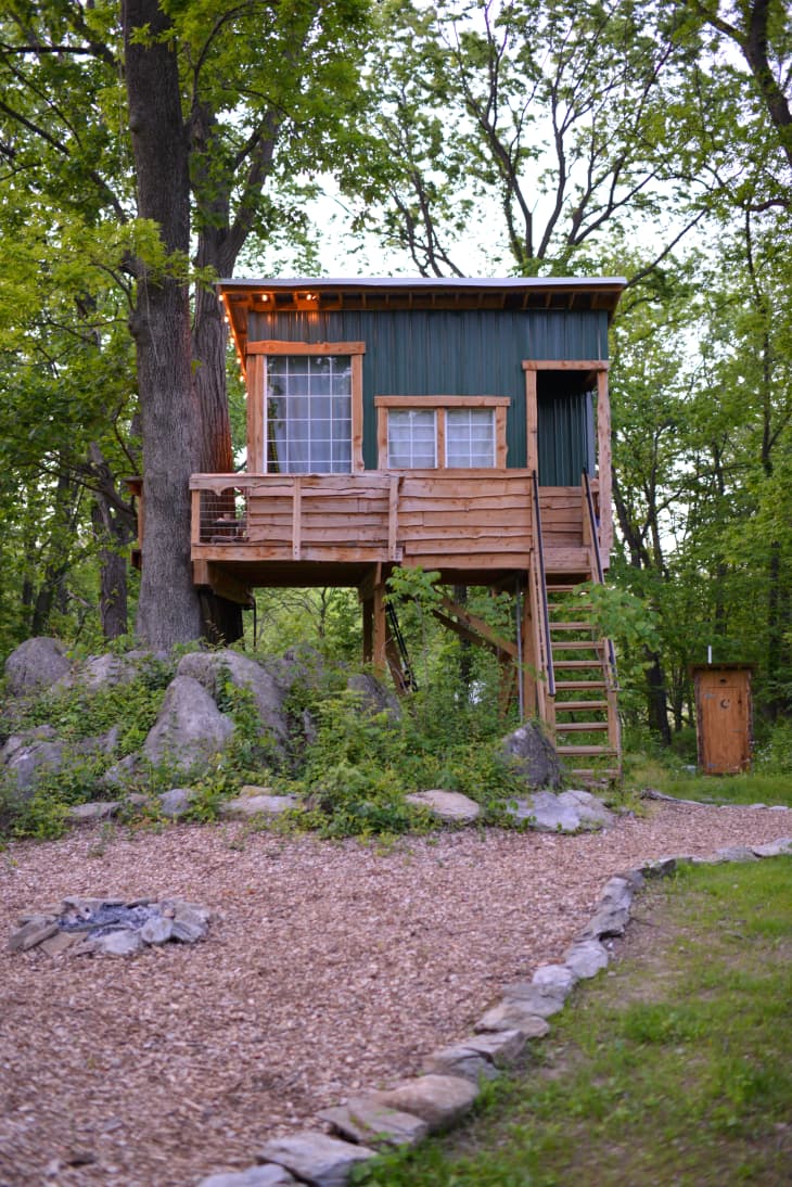 Hand Built Tree House | Apartment Therapy