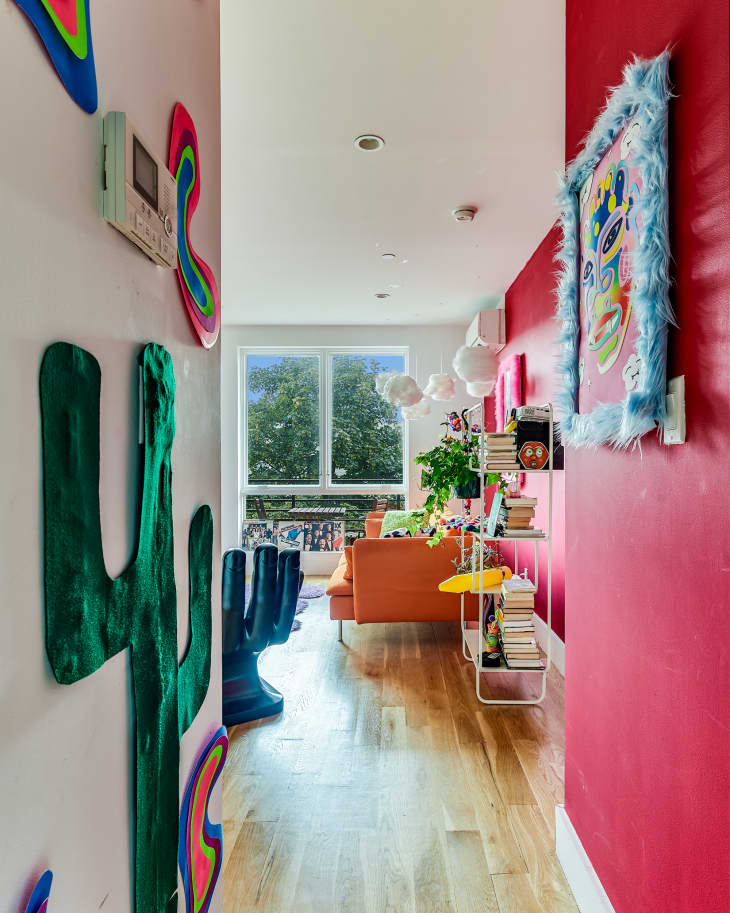 Brooklyn Set Designer Colorful Rental Apartment | Apartment Therapy