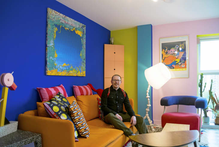 A Neon Manchester Flat Inspired by Nickelodeon and Memphis Design ...