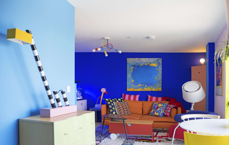A Neon Manchester Flat Inspired by Nickelodeon and Memphis Design ...