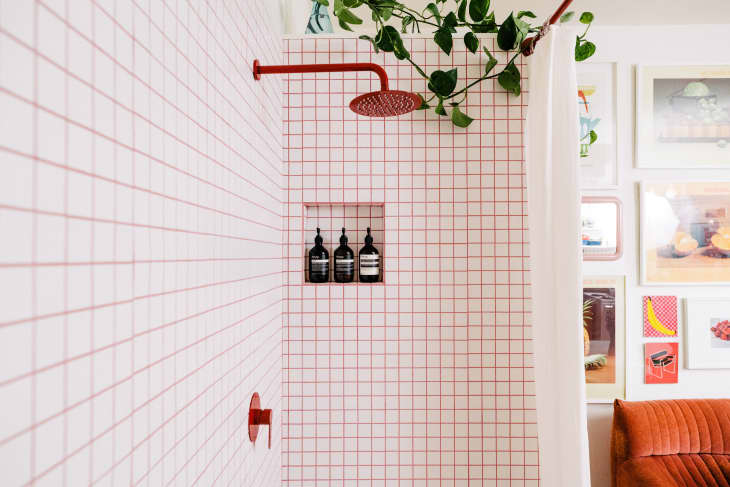 This Is the Vibrant Bathroom Grout Idea That I'm Inspired By ...
