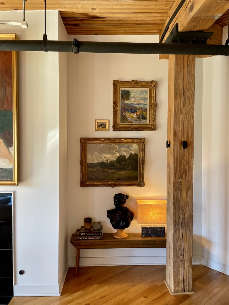 Chicago Loft Apartment Gallery Wall and Art Collection | Apartment Therapy