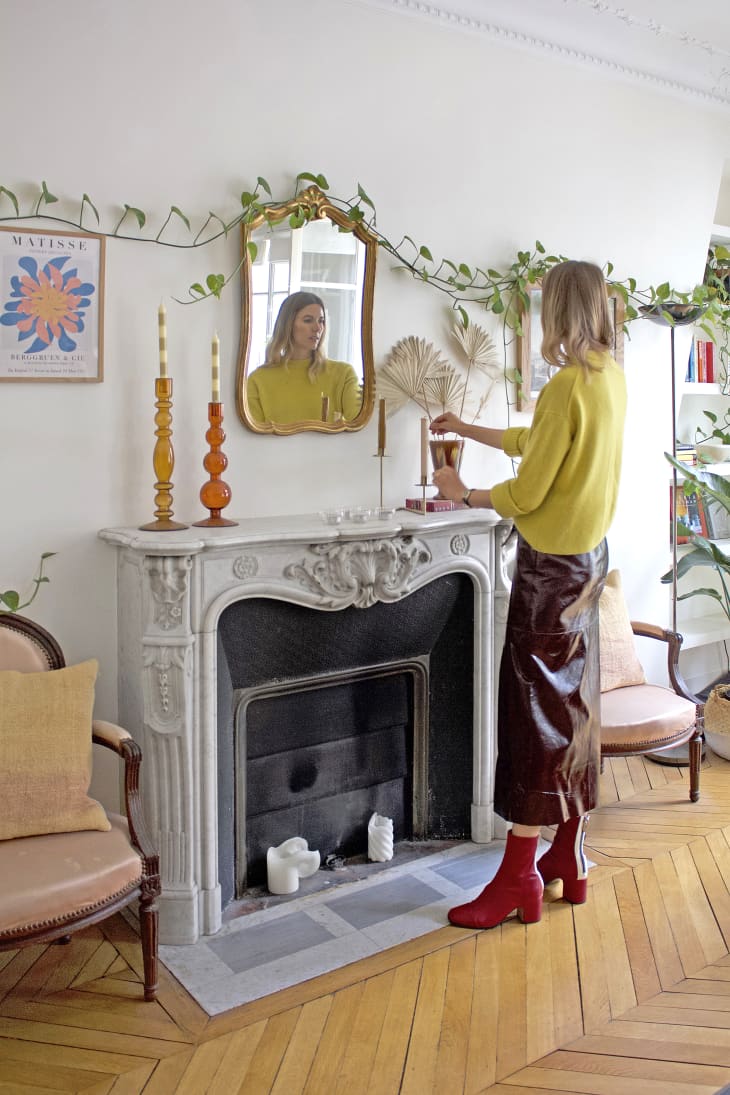 Classic French Style Details Paris Rental Apartment | Apartment Therapy