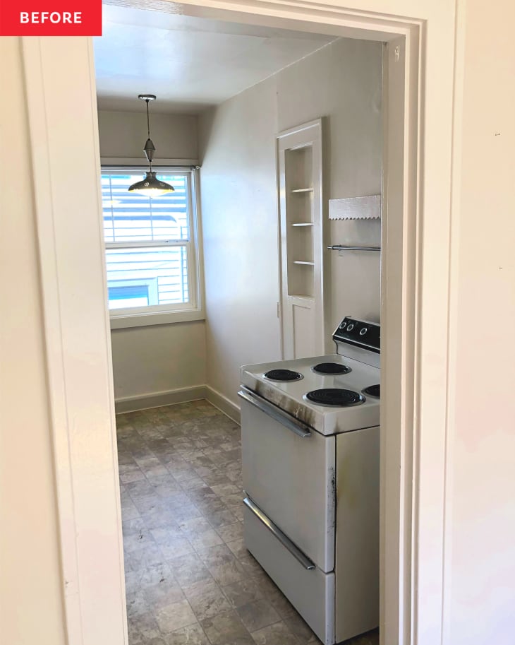 This Renter Made Kitchen Way More Functional by Using Secondhand ...