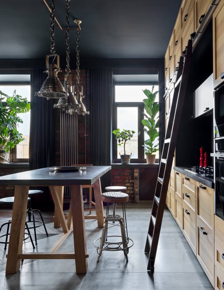 Two Designers Share a Small But Stunning Industrial Loft | Apartment ...