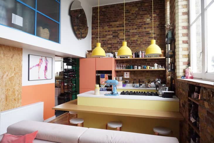 Before and After: A Poorly Laid Out Apartment's Colorful and Clever ...