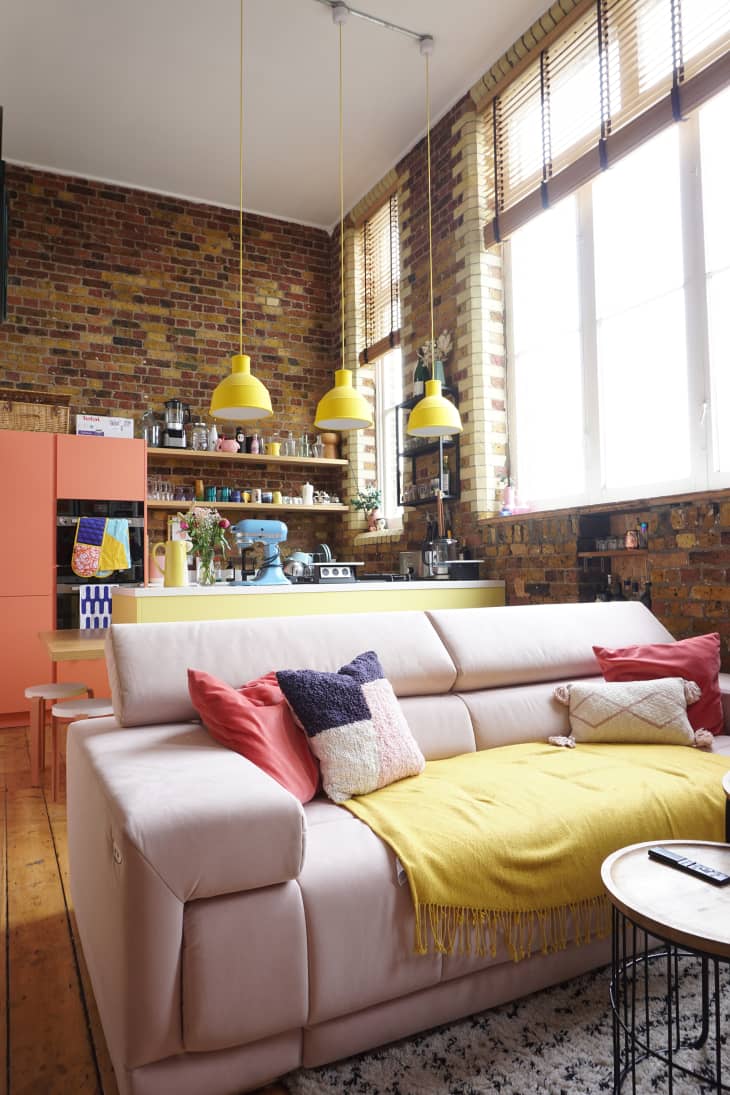 Before and After: A Poorly Laid Out Apartment's Colorful and Clever ...