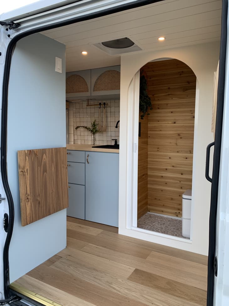 See Photos Inside a Custom-Built Van Home | Apartment Therapy