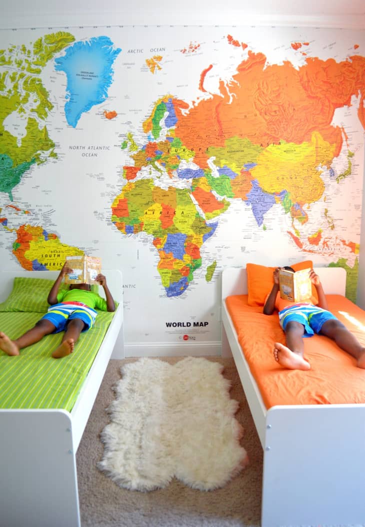 How a World Map Wall Brought a Family Closer Together | Cubby