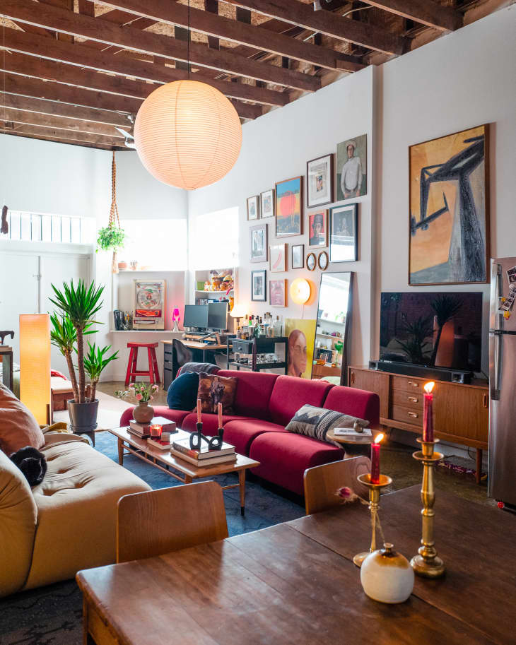 800-Square-Foot Dallas Rental Loft - Home Tour and Photos | Apartment ...