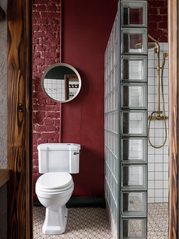 410-Square-Foot Apartment With Glass Blocks | Apartment Therapy