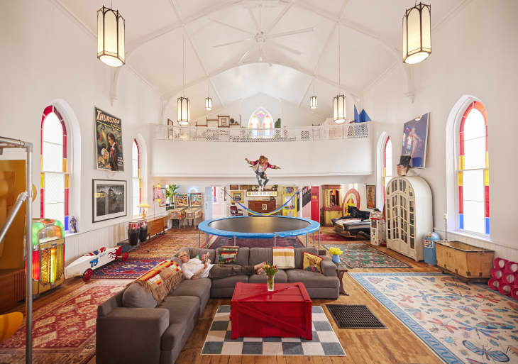 Ontario Church House With Trampoline and Slide - Home Tour and Photos ...