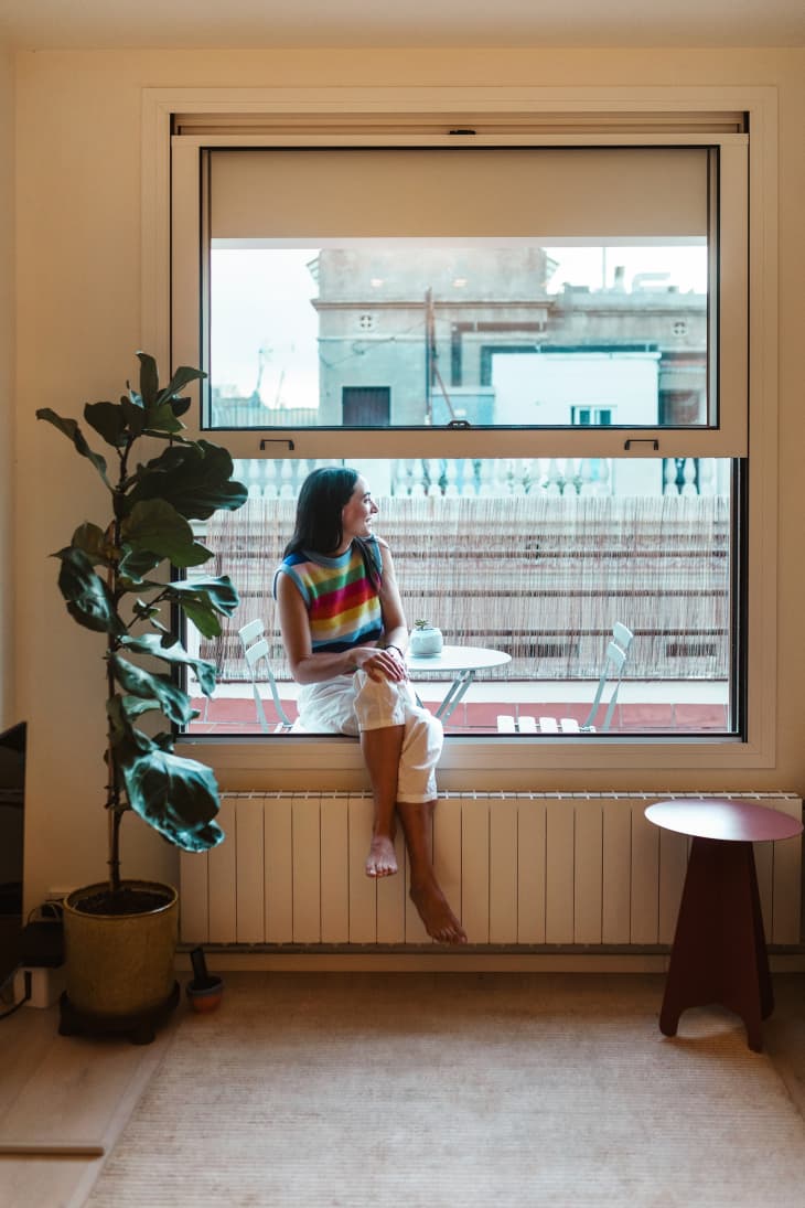 See Inside a Smartly Renovated Small Spanish Apartment | Apartment Therapy