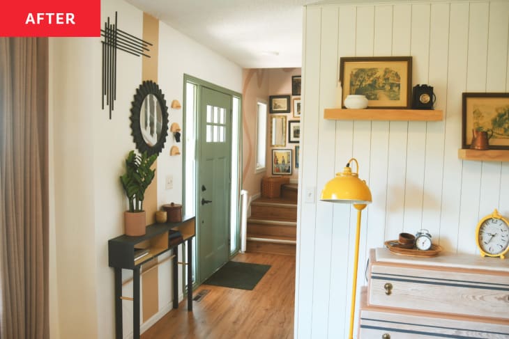 A Home’s DIY-Packed Entrance Adds Tons of Function and Fun | Apartment ...