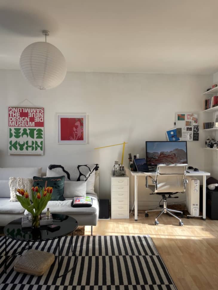 See a Graphic Designer's 290-Square-Foot London Studio | Apartment Therapy