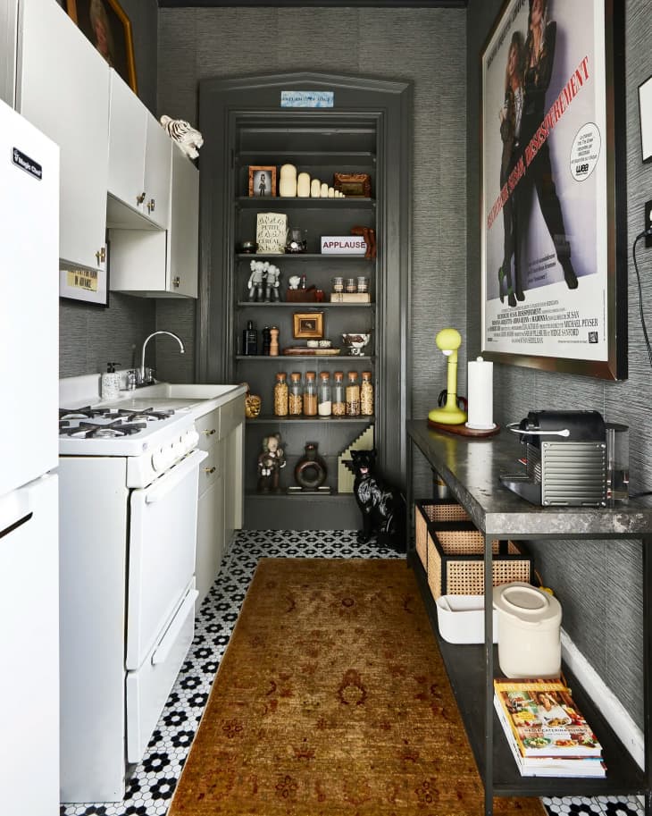 Before & After: A "Busted" Kitchen Gets a "Dark, Moody" Makeover | The ...