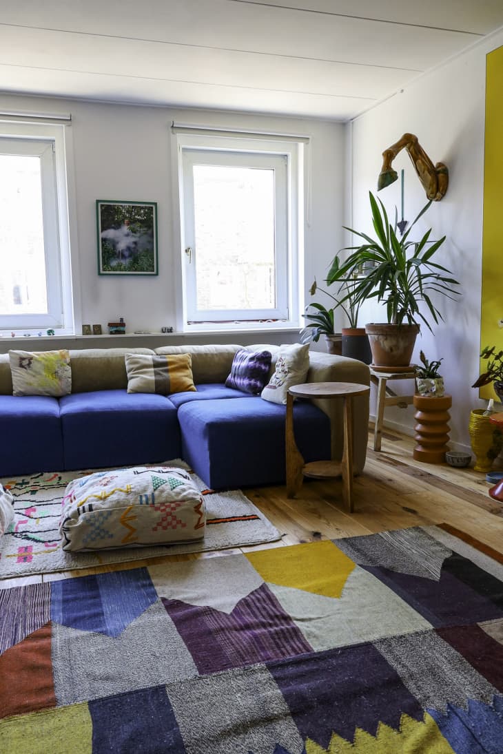 Tour a Small Amsterdam Home Packed With Color and Pattern | Apartment ...
