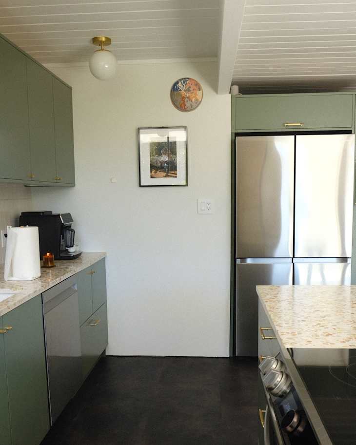 Before & After: “Weathered” Cabinets Get a “Peaceful” Modern Redo | The ...